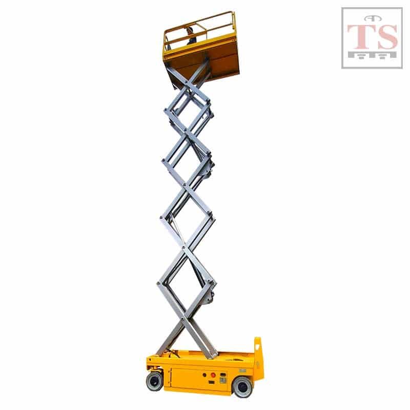 scissor lift, electric motor drive • TS Hand Lift