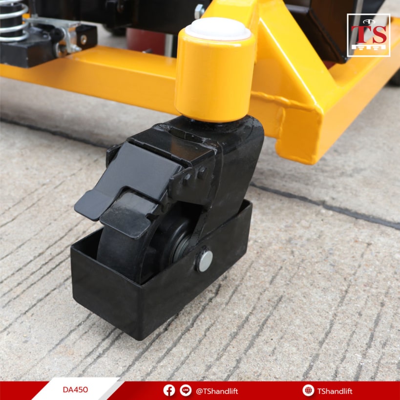 Hydraulic Drum Stacker DA-450 Safety foot brake • TS Hand Lift